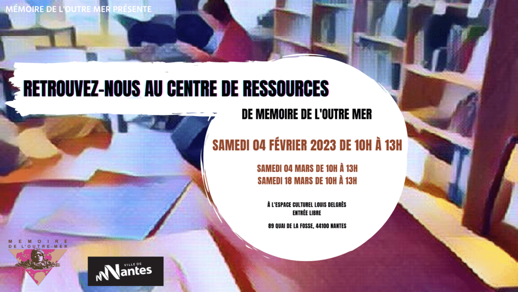 Ouverture Centre de Ressources | Mémoire de l'Outre-Mer